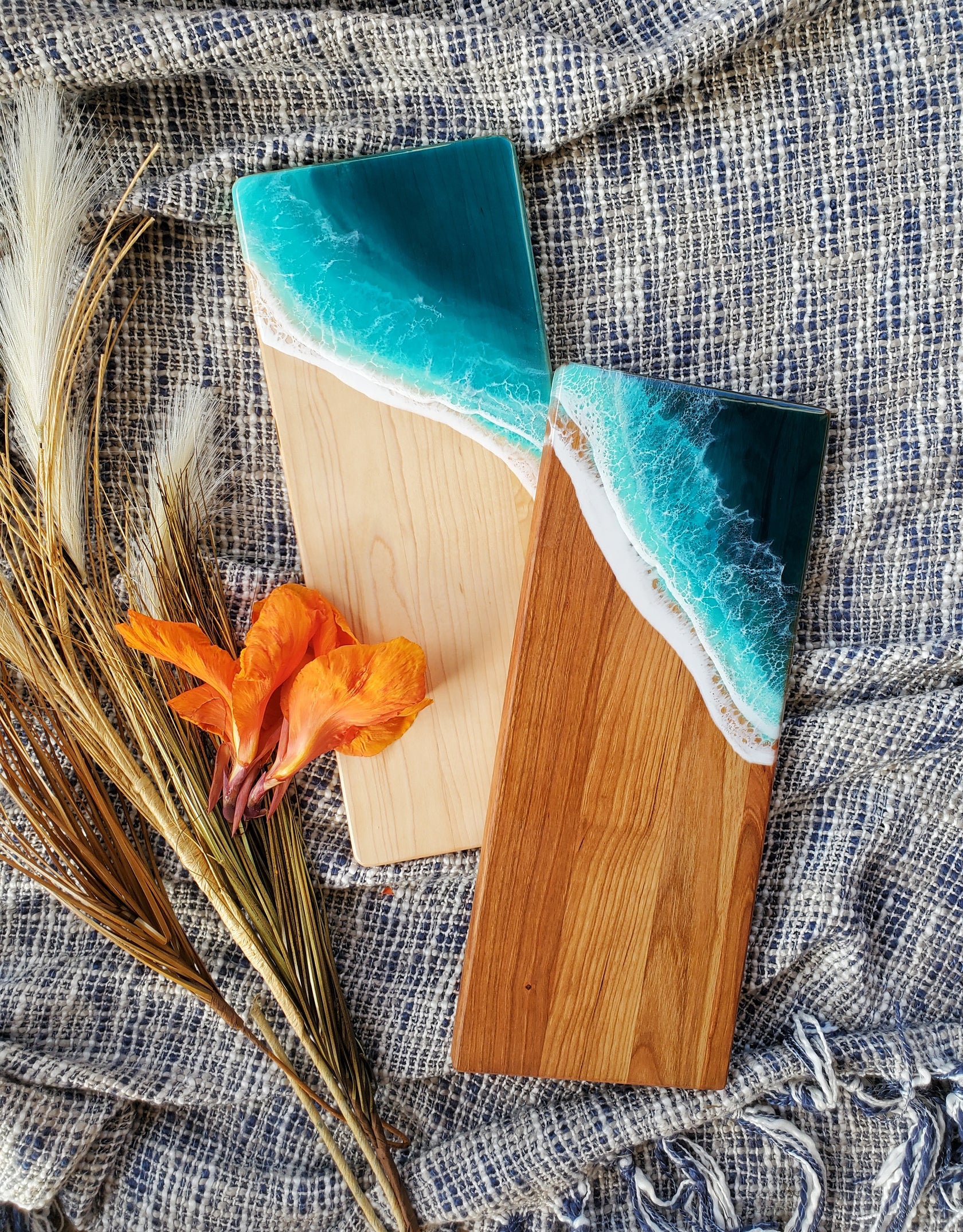 Handmade Ocean Inspired Charcuterie Boards and Serveware – Rustic Tides