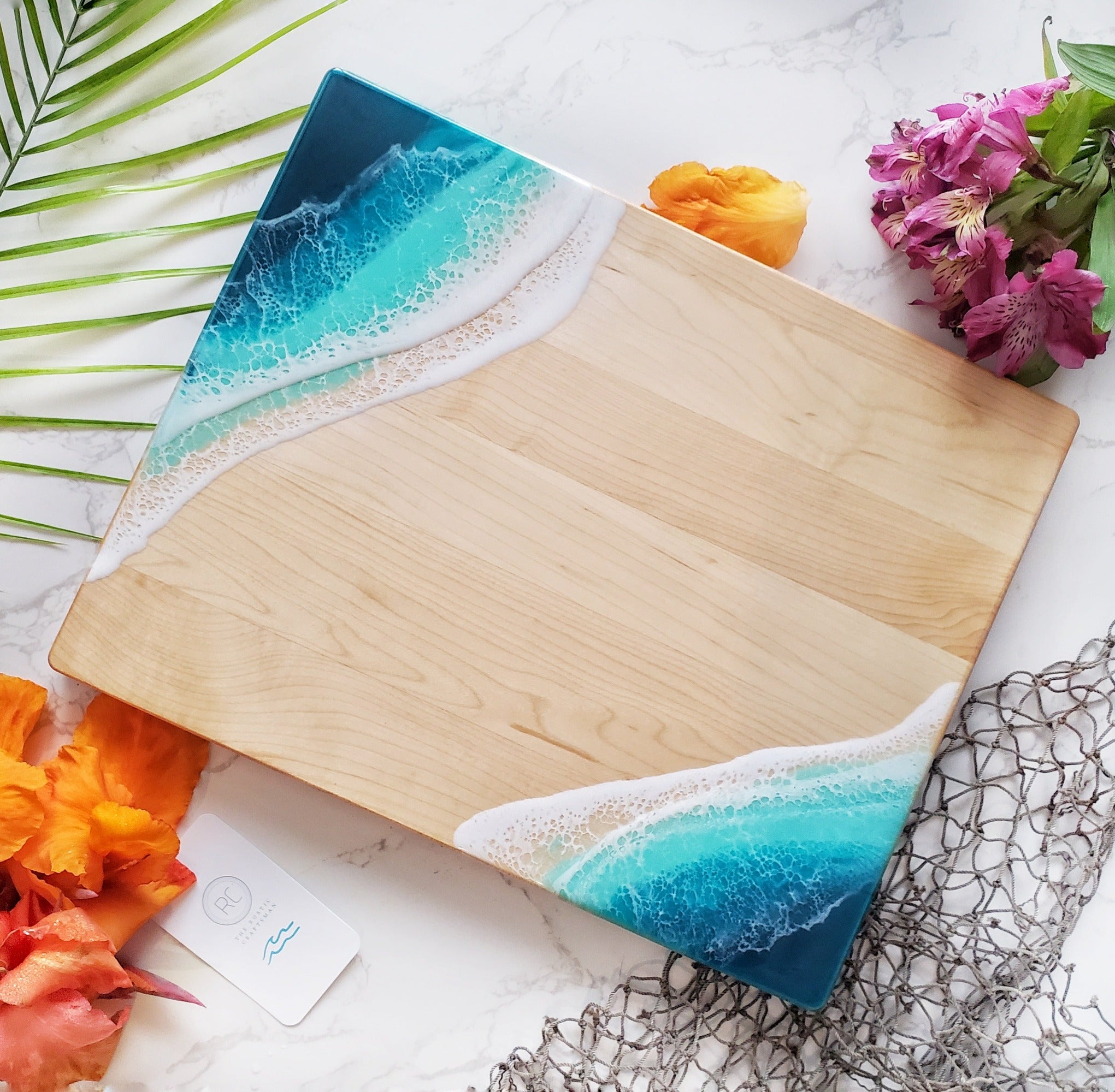 Handmade Ocean Inspired Charcuterie Boards and Serveware – Rustic Tides