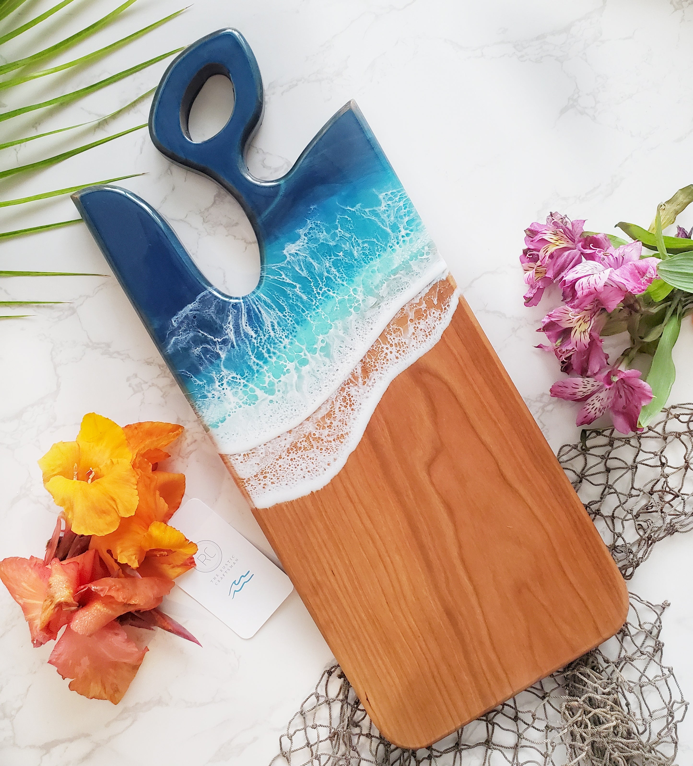 Handmade Ocean Inspired Charcuterie Boards and Serveware – Rustic Tides